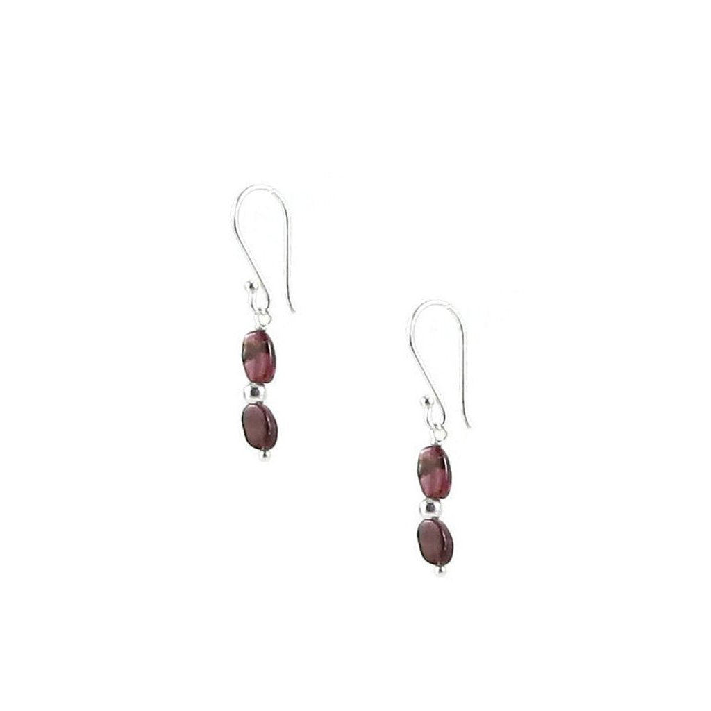 Small Garnet Earrings – TistiK
